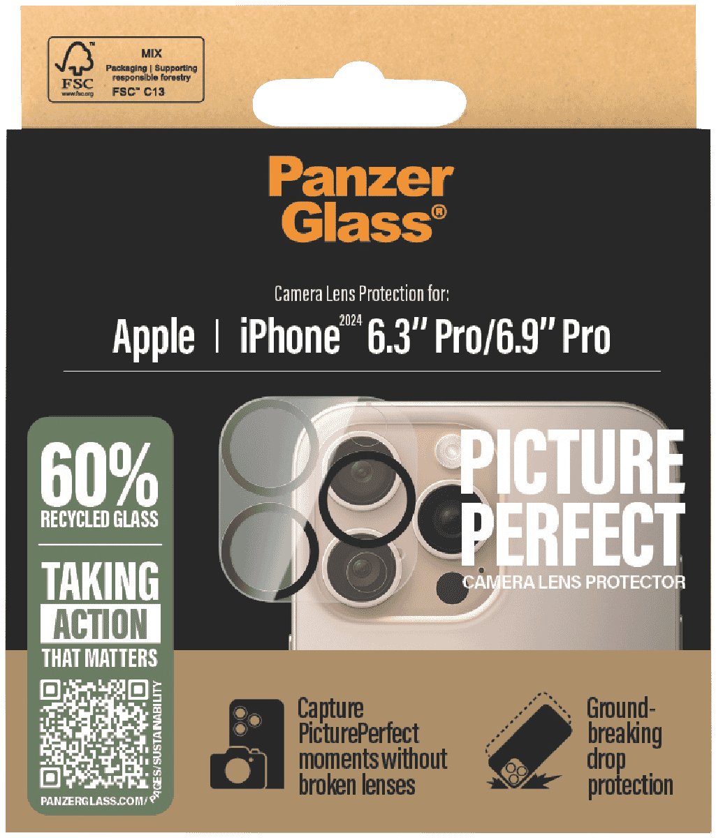 Panzer Glass Picture Perfect Lens Protector iPhone 16 Pro/Pro Max 10171848