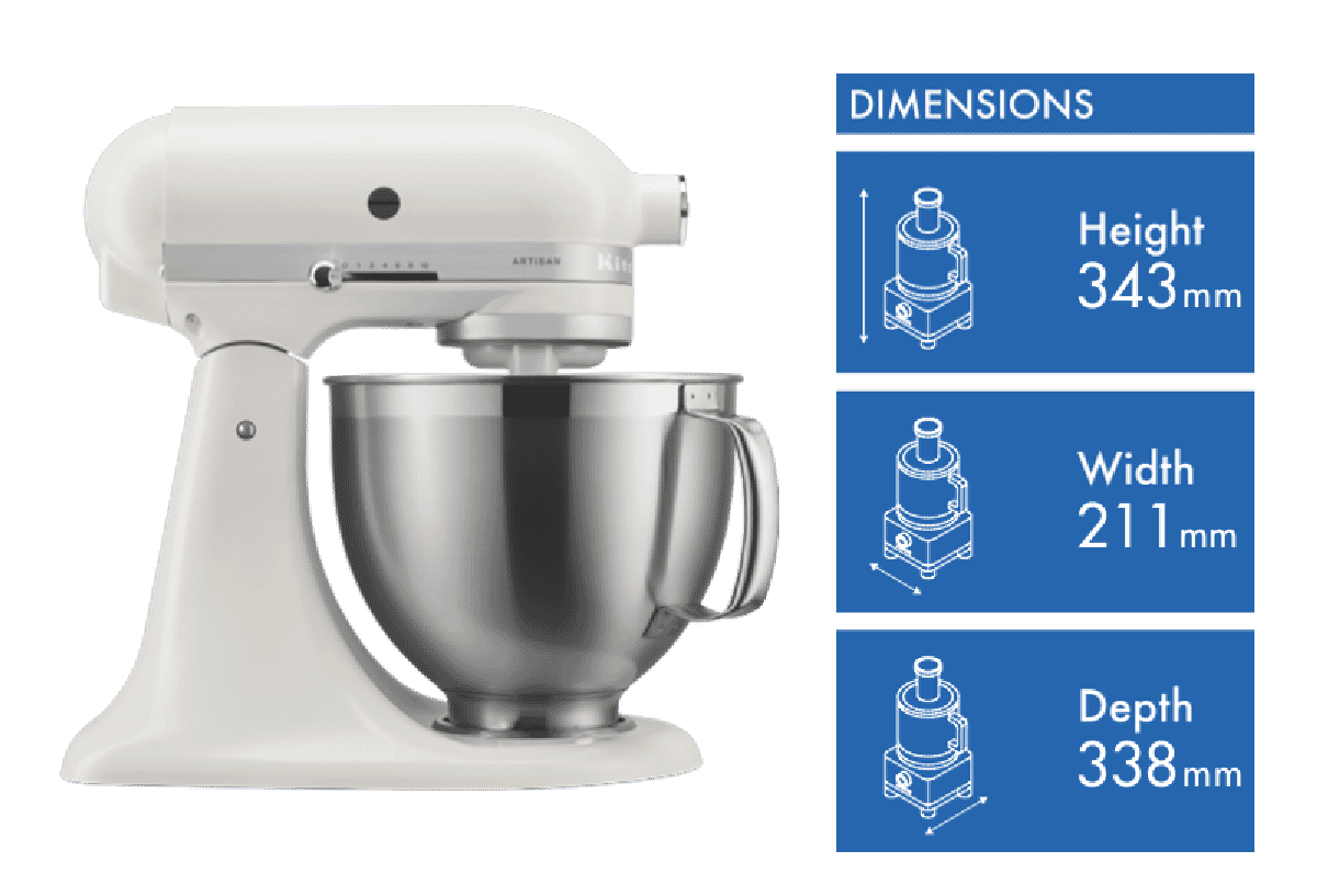 KitchenAid Artisan Stand Mixer Porcelain 5KSM195PSAPL
