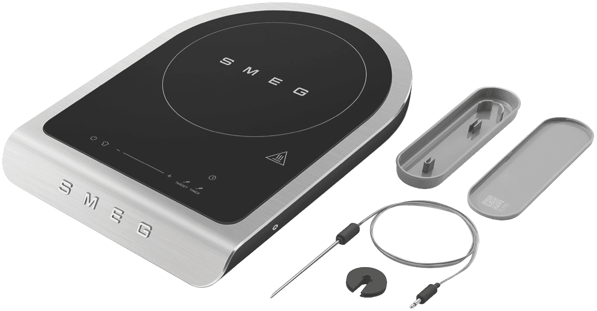Smeg Portable Induction Cooktop Matte Black PIC01BLMAU
