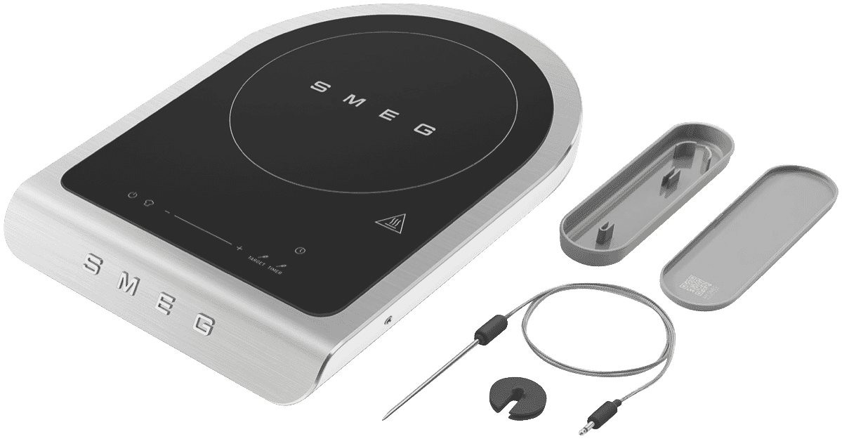 Smeg Portable Induction Cooktop Matte White PIC01WHMAU