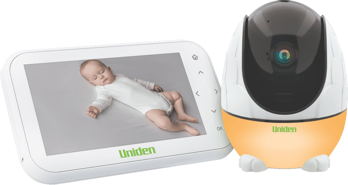 Uniden 4.3" Colour Display Pan & Tilt Baby Monitor BW3531