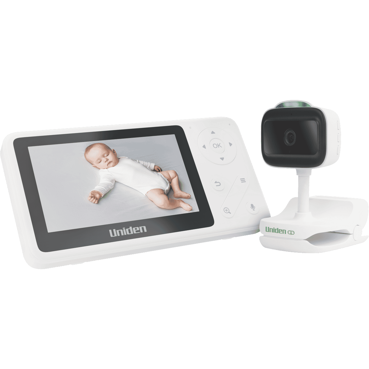Uniden 4.3 Full HD Colour Baby Monitor with Clamp Camera BW4501