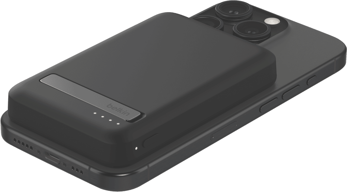 Belkin BoostCharge Pro Magnetic Power Bank with Qi2 15W 5K BPD006BTBK