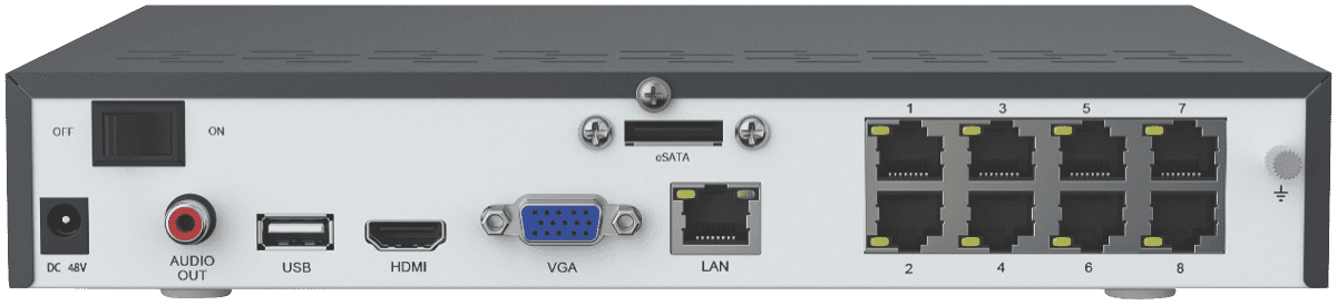 Reolink 8-Channel 2TB NVR Security Camera System PN-8