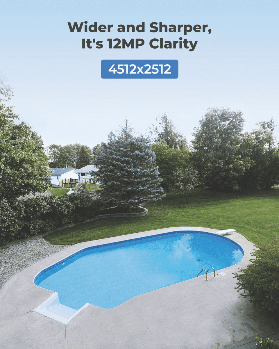 Reolink 12MP IP Bullet Security Camera PC1212AB6K01