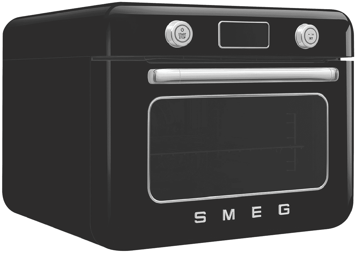 Smeg Benchtop Combi Steam Oven Black COF01BLAU