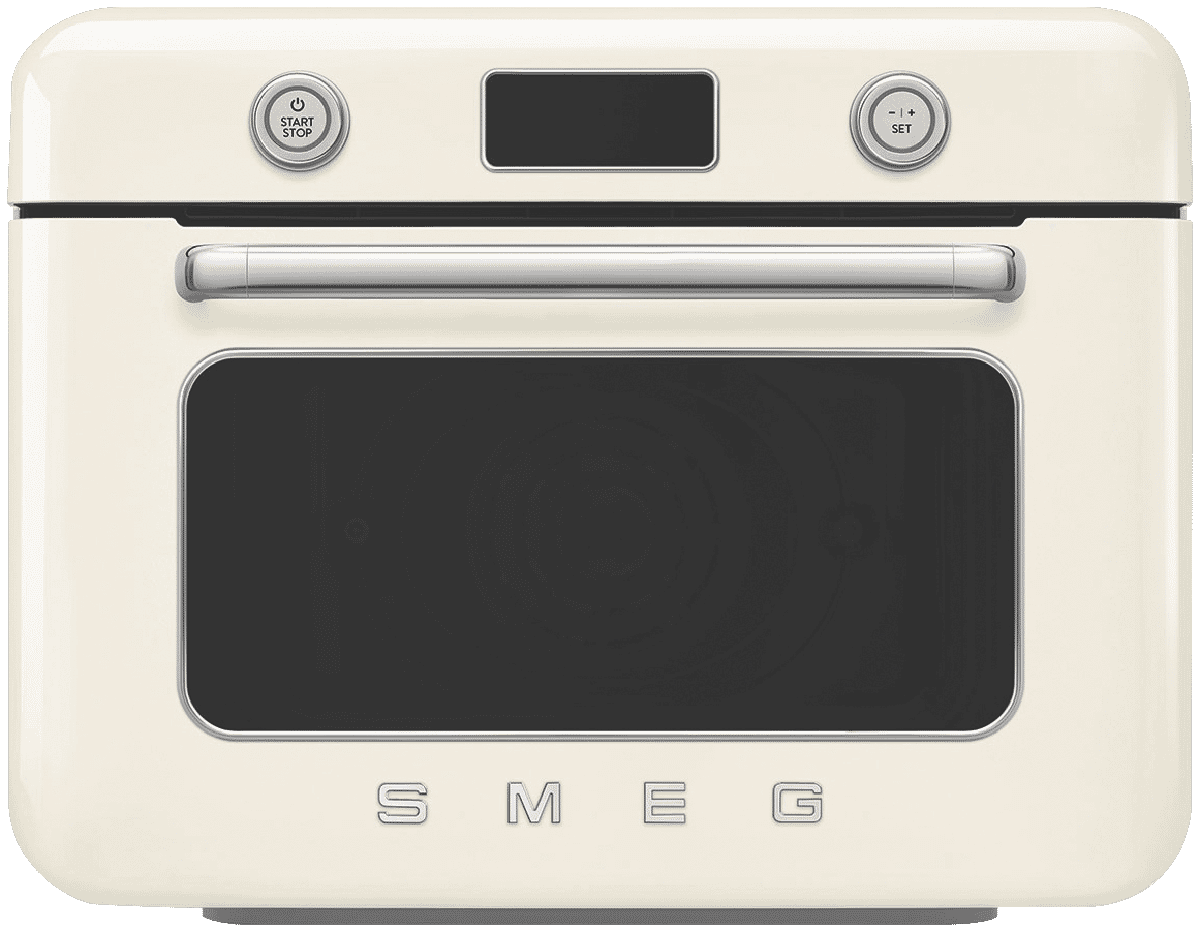 Smeg Benchtop Combi Steam Oven Cream COF01CRAU