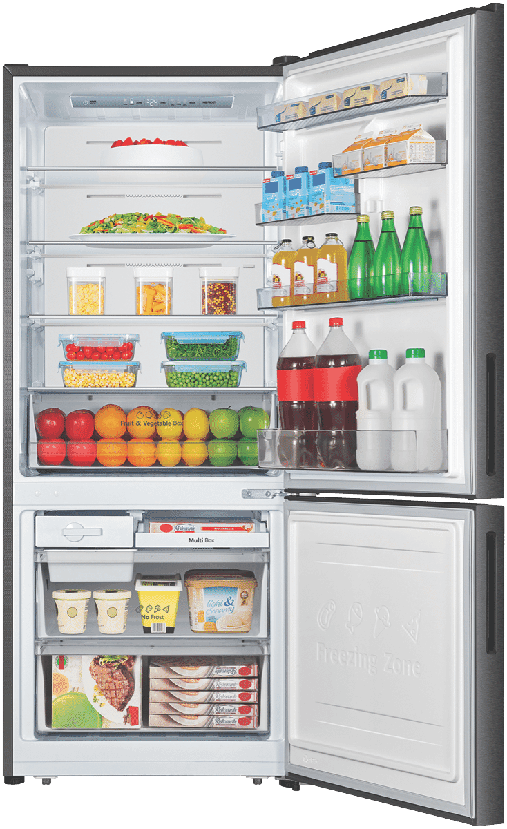 Hisense 417L Bottom Mount Refrigerator HRBM418E