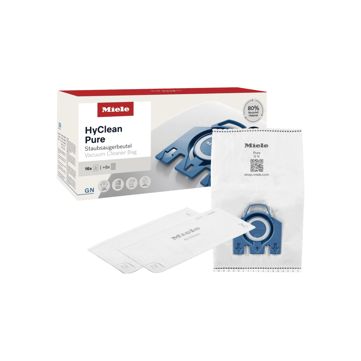 Miele GN 3D HyClean Pure XXL Dustbag 12498250