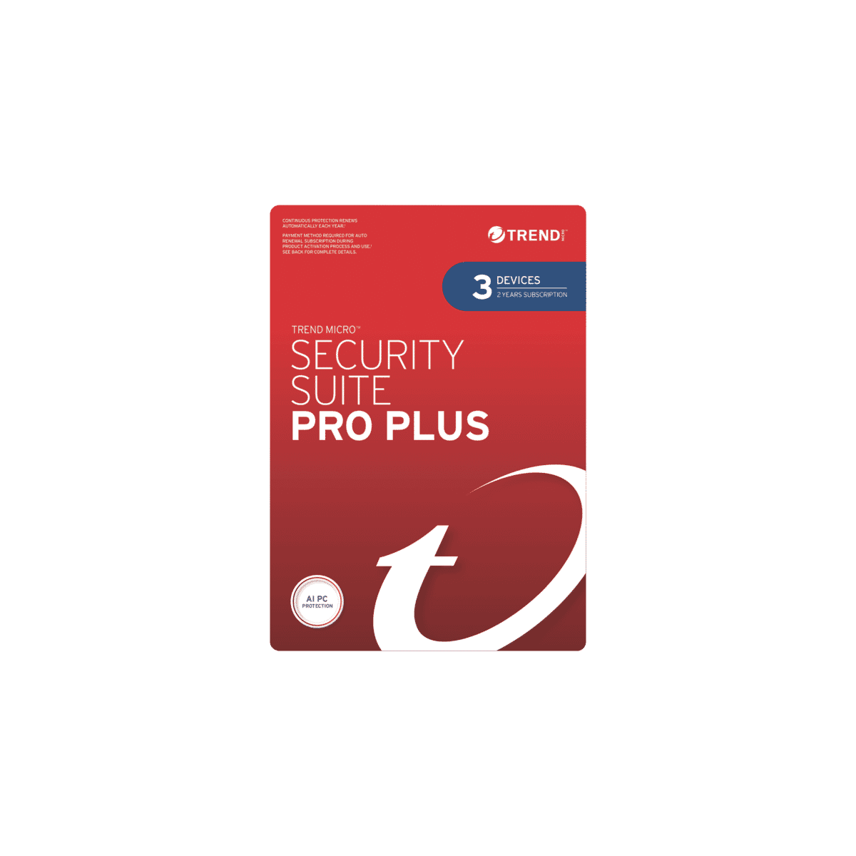 Trend Micro Security Suite Pro+ 3-Device 2-Year (ESD) AUTMALL030