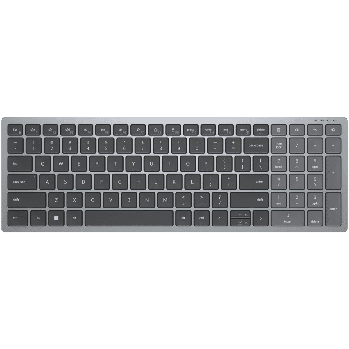 Dell Compact Multi-Device Wireless Keyboard 580-AKQD