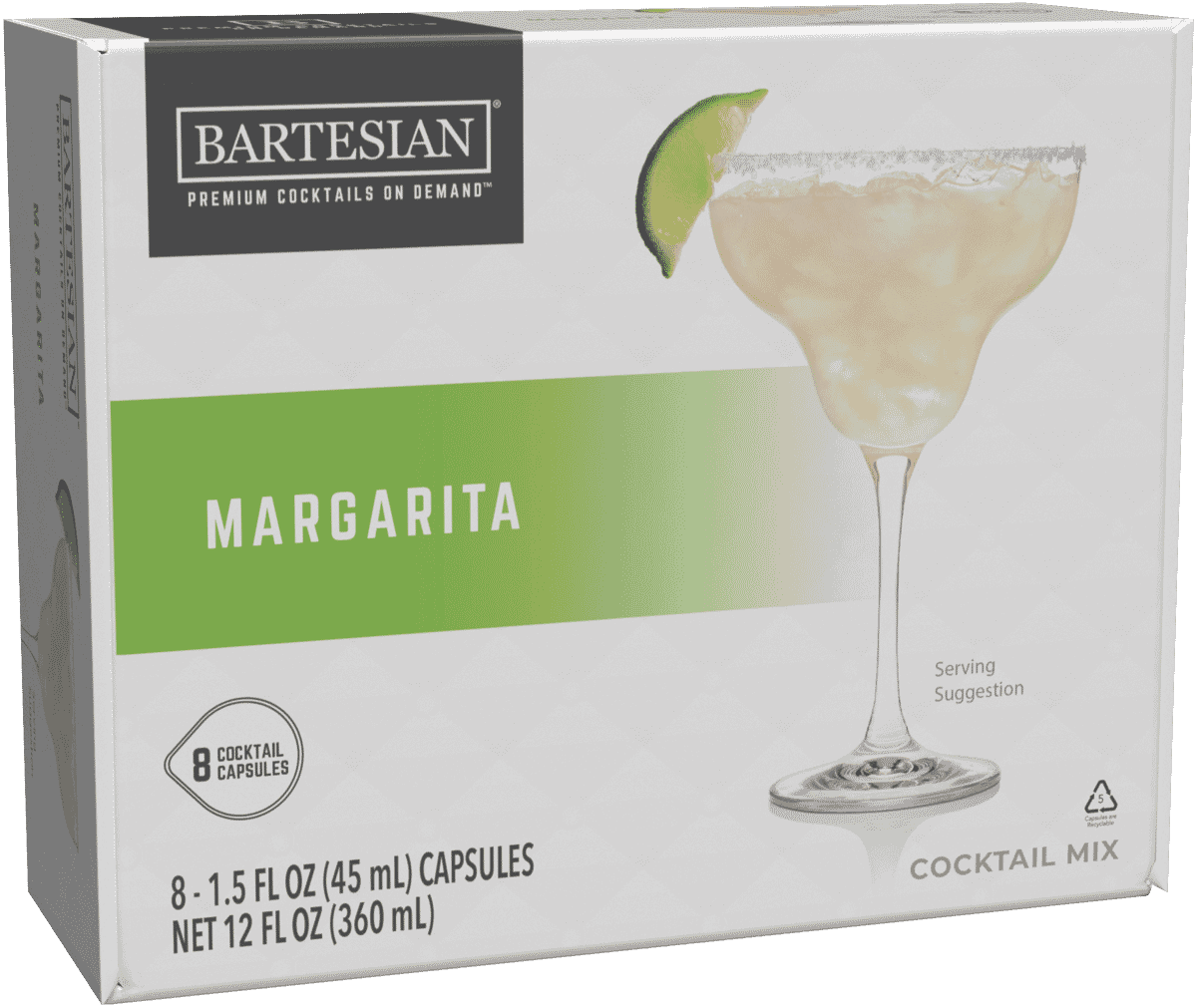 Bartesian 8 Pack Margarita Capsules 168766