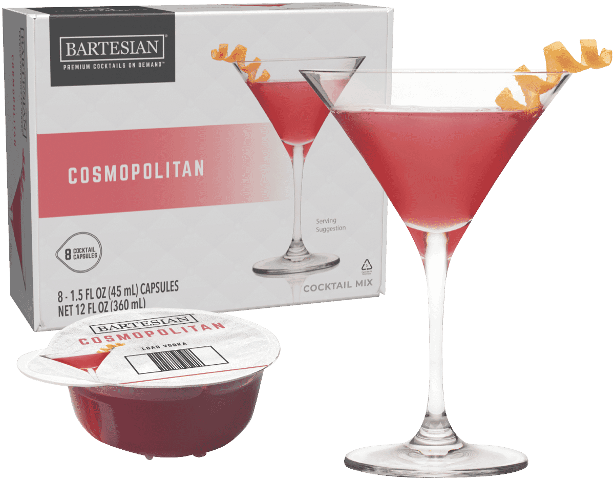 Bartesian 8 Pack Cosmopolitan Capsules 168767