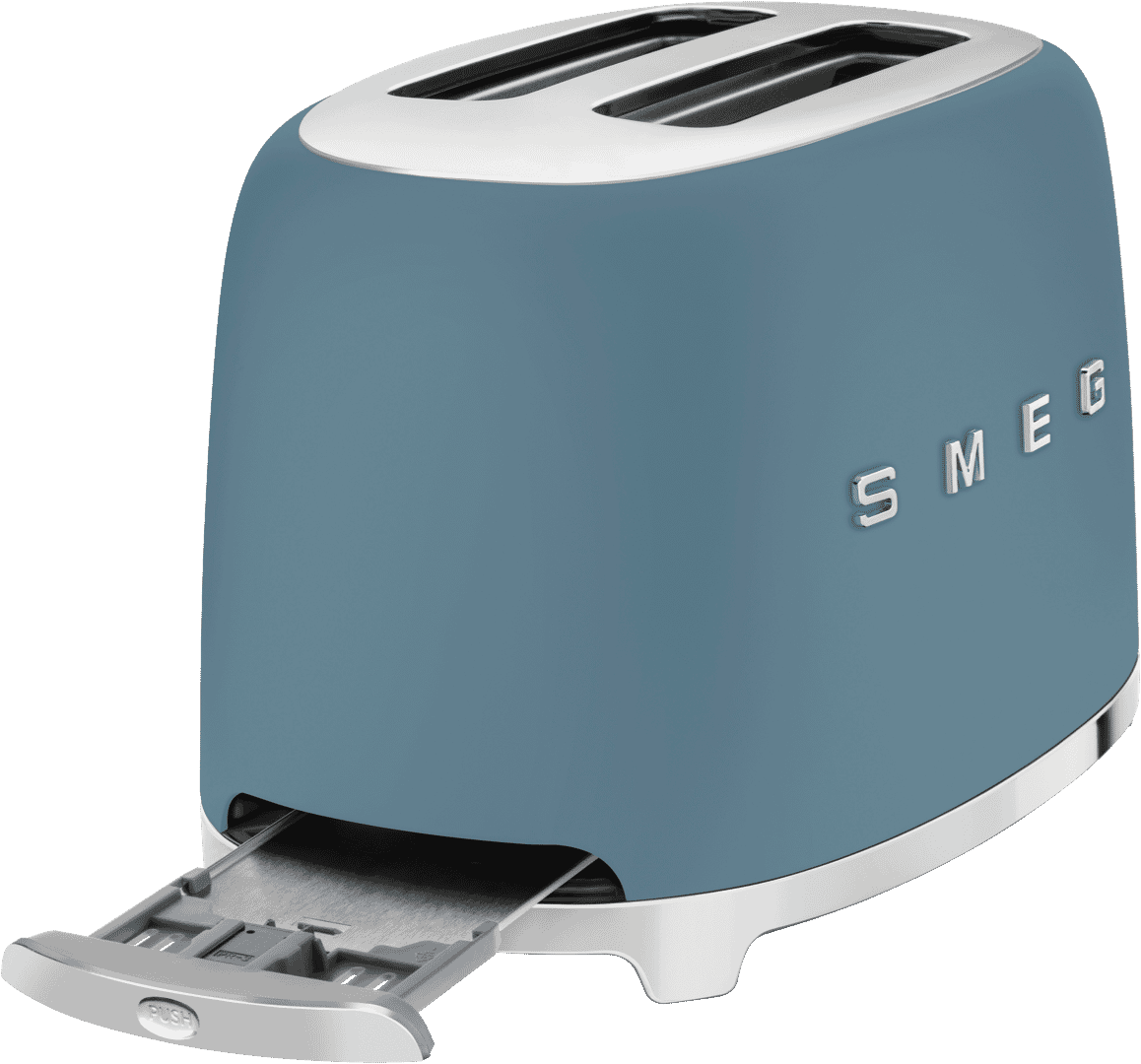 Smeg 50's Style 2 Slice Toaster Storm Blue TSF01SBMAU