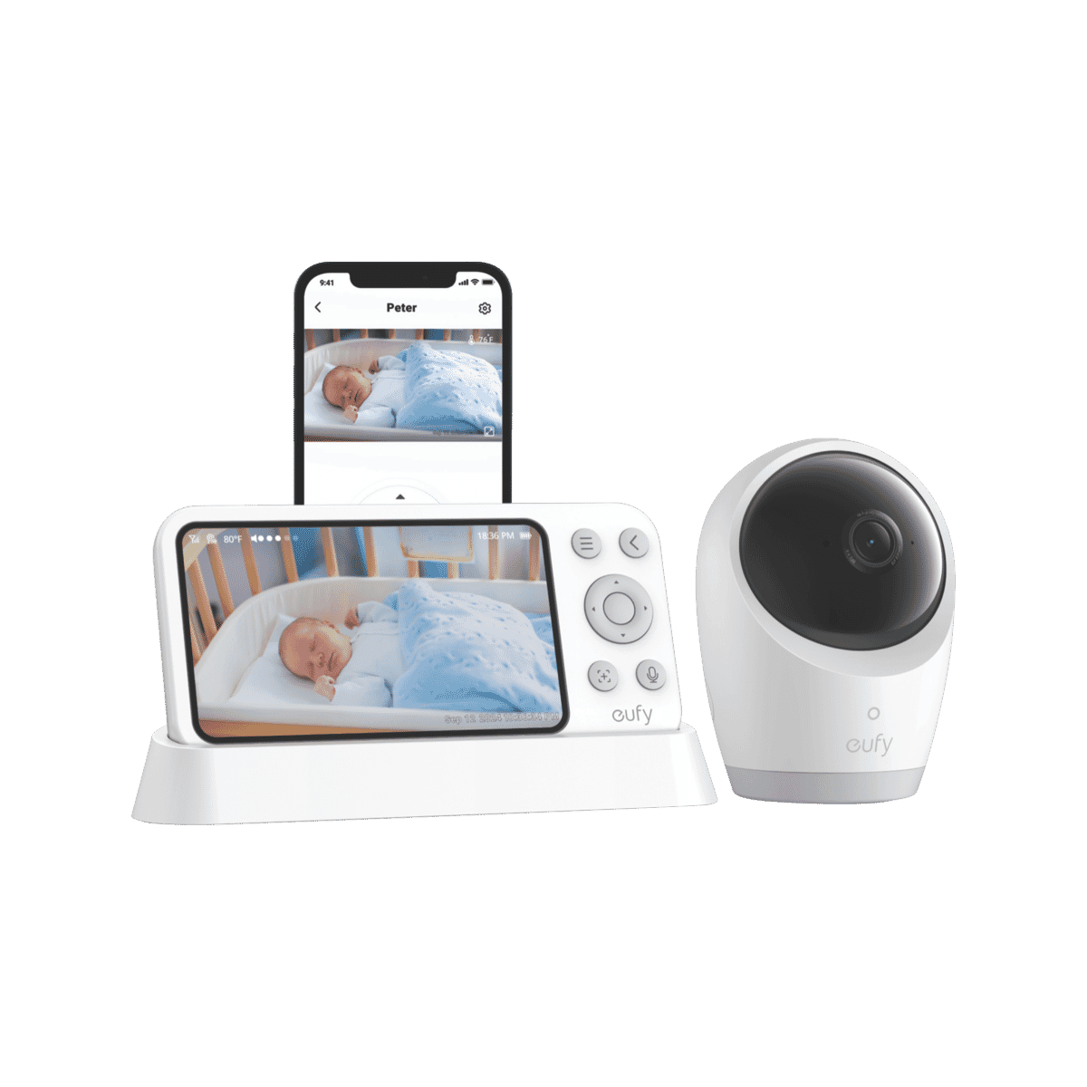 eufy E21 Baby Monitor E8354C21