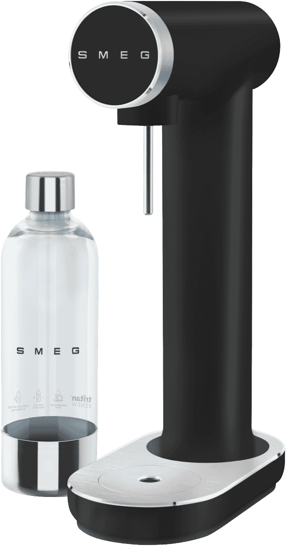 Smeg Soda Maker Matte Black SKC01BLMAU