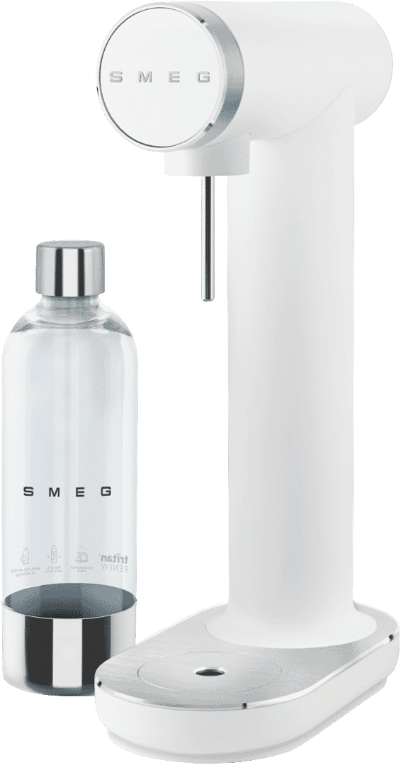 Smeg Soda Maker Matte White SKC01WHMAU