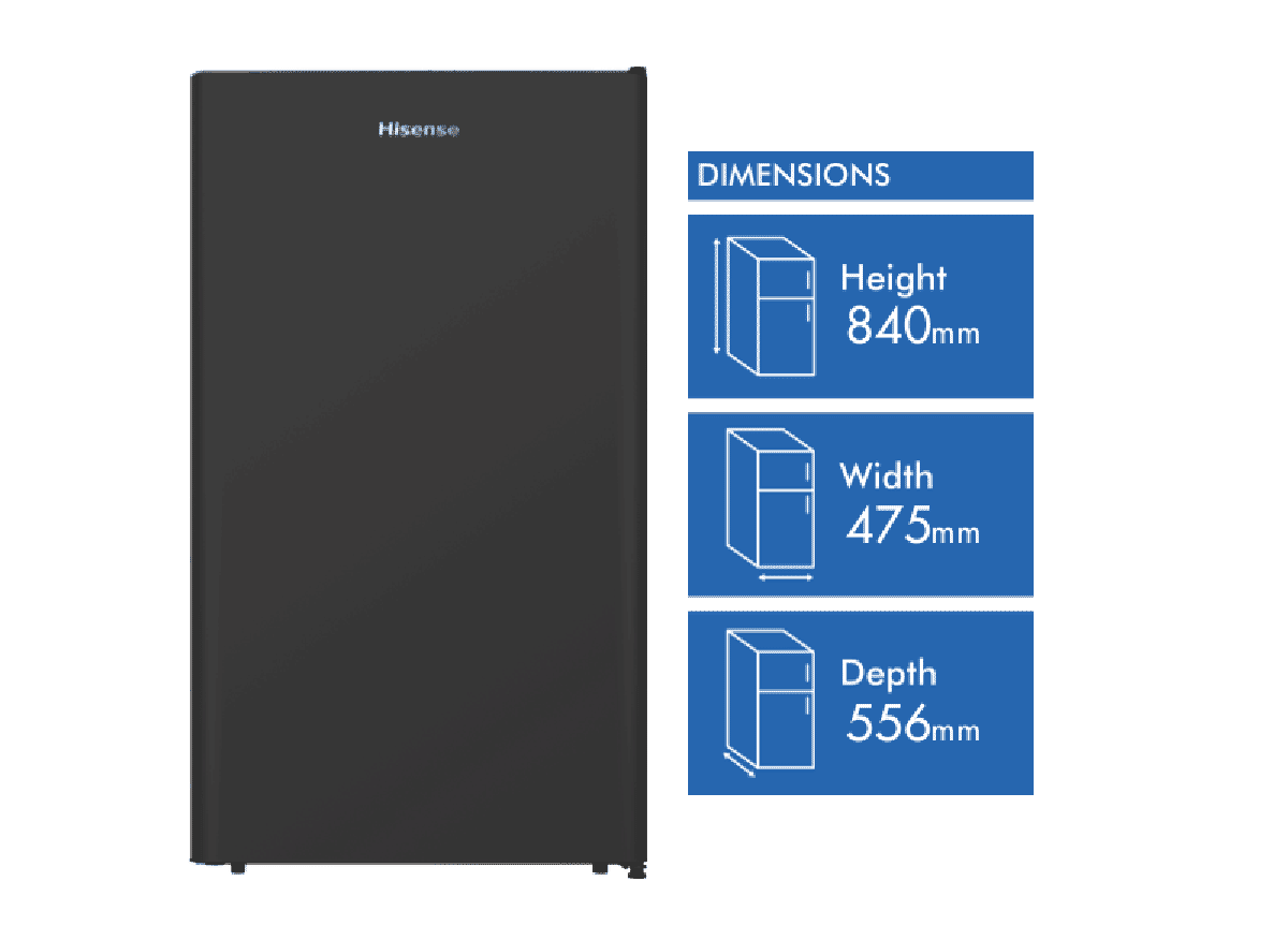 Hisense 124L Bar Fridge HRBF126B