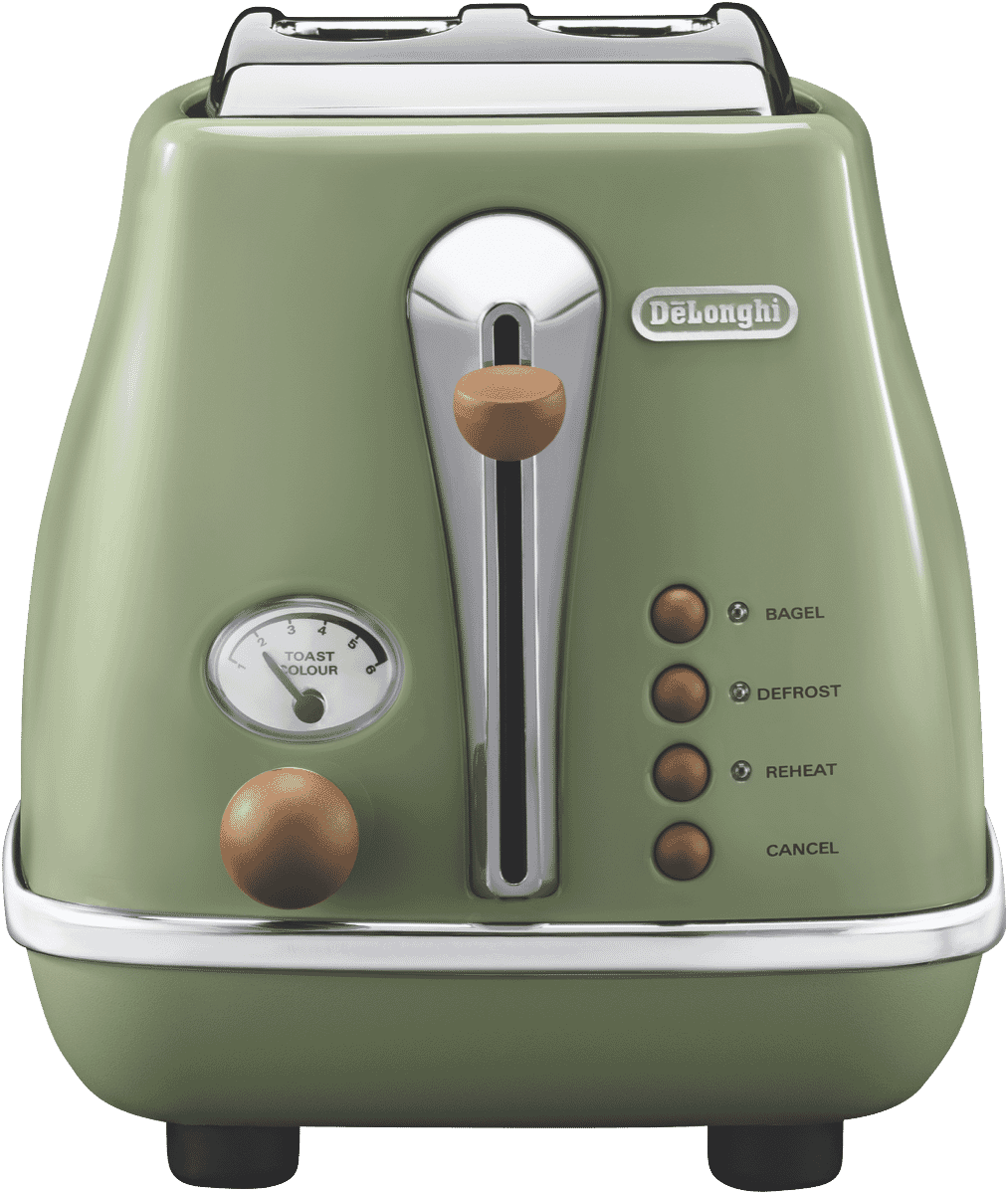 DeLonghi Icona Vintage Breakfast Pack Green CTO2VGR-KBO2