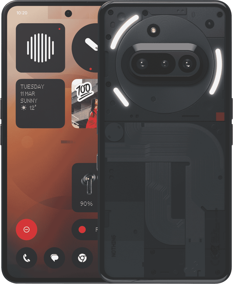 Nothing Phone (3a) 5G 8/128GB Black A10400148