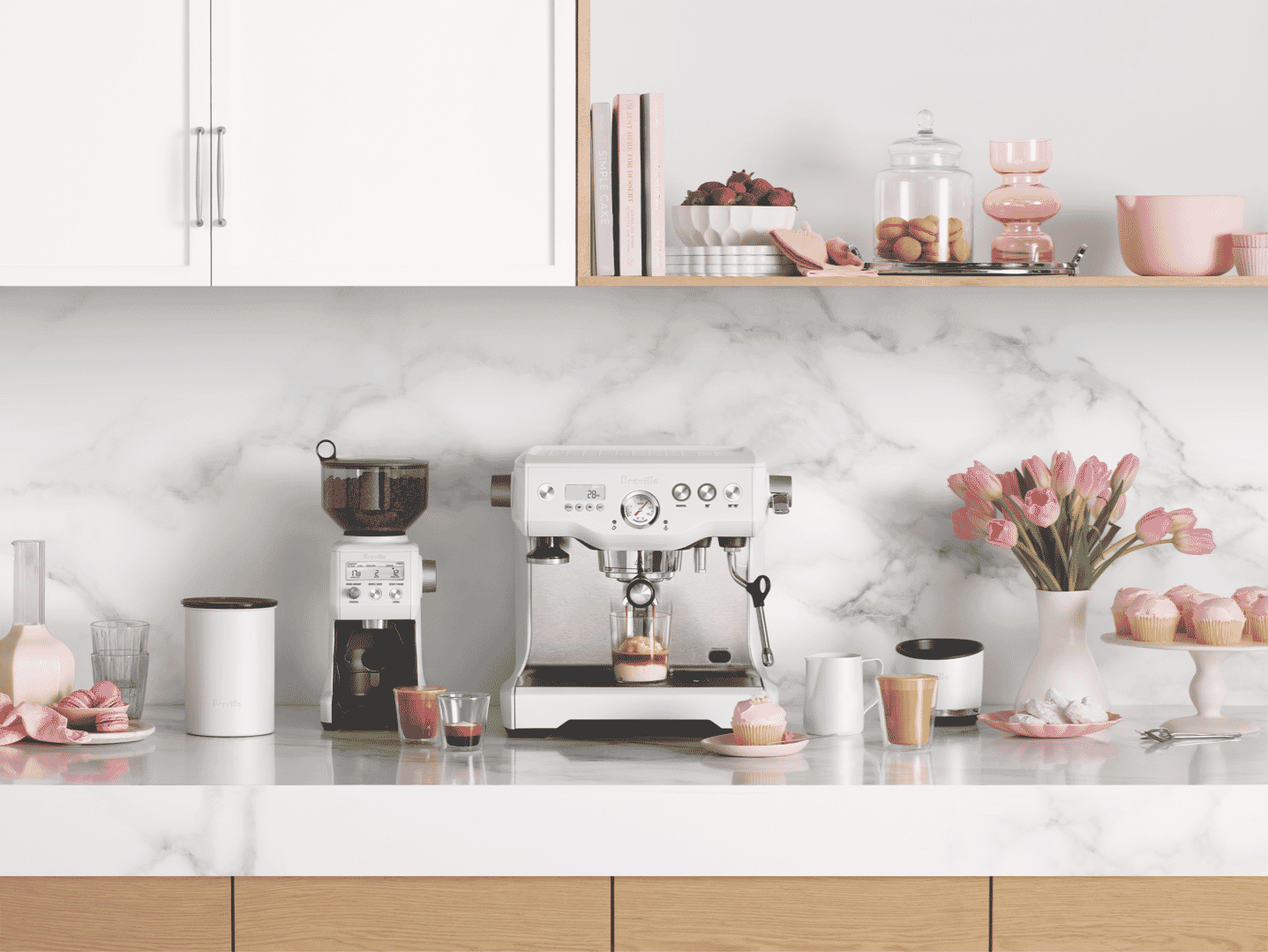 Breville The Dual Boiler Sea Salt BES920SST4IAN1