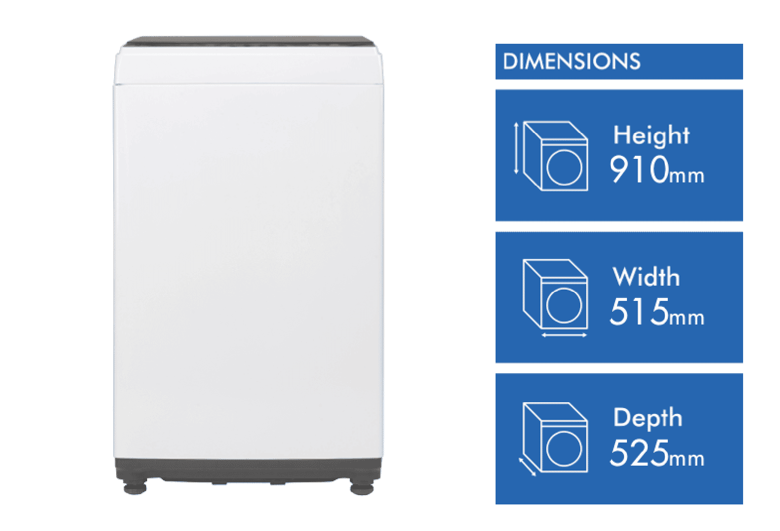 Solt 5.5kg Top Load Washer GGSTLW55B2