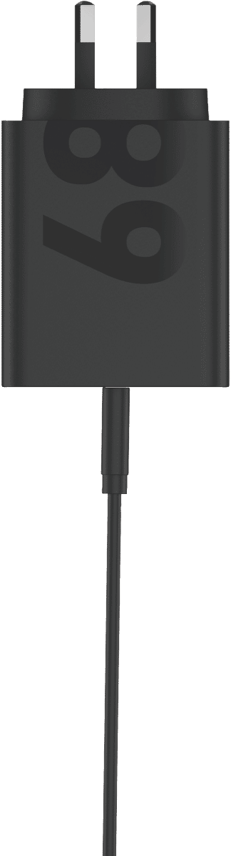 Motorola 68W Adapter with USB-C to C Cable 1M Black 11901329219