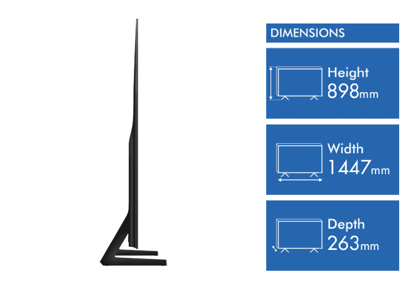 Samsung 65" OLED S85F 4K Vision AI Smart TV 2025 QA65S85FAEXXY