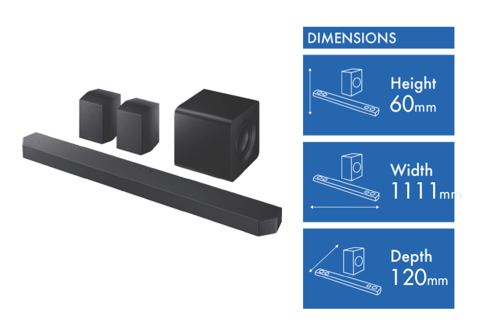 Samsung 9.1.4ch Dolby Atmos Soundbar HW-Q930F/XY