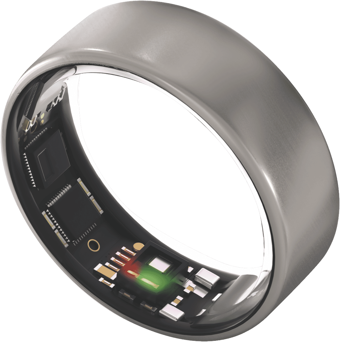 Ultrahuman Ring Air Size 11 Raw Titanium 170148