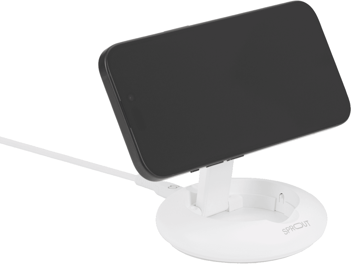 Sprout QI2 Foldable Wireless Charger White 100253456