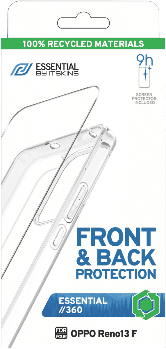 Itskins Oppo Reno 13F Essentials 360 Case OP3F-OGDGS-TRSP
