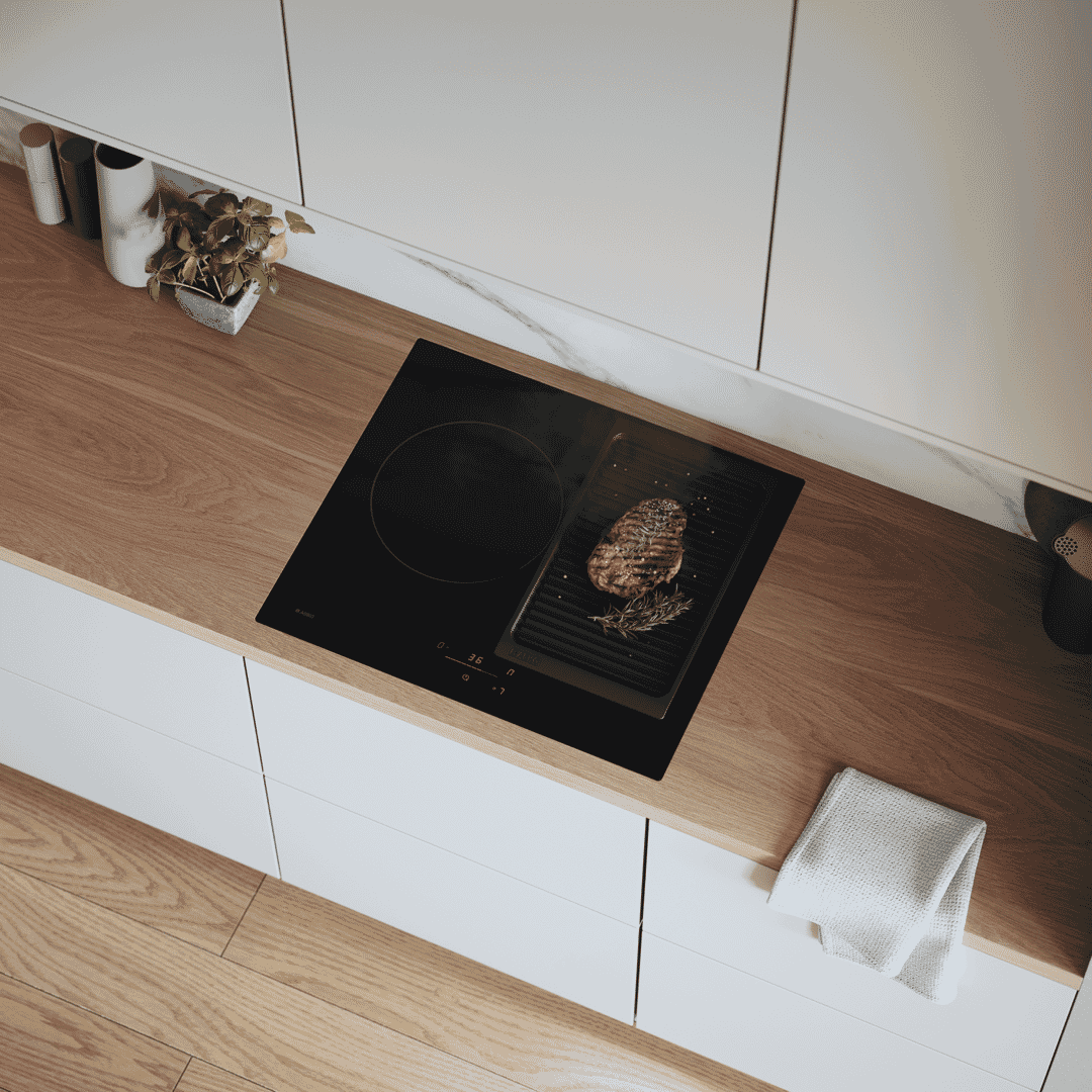 ASKO 60cm 3 Zone Induction Cooktop HI2632FBG1